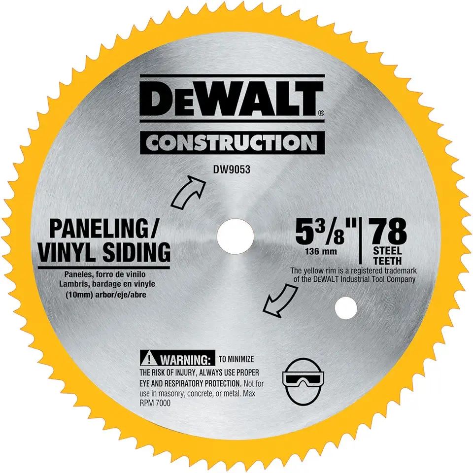 Choosing The Right Saw Blade For Vinyl Siding | ShunTool