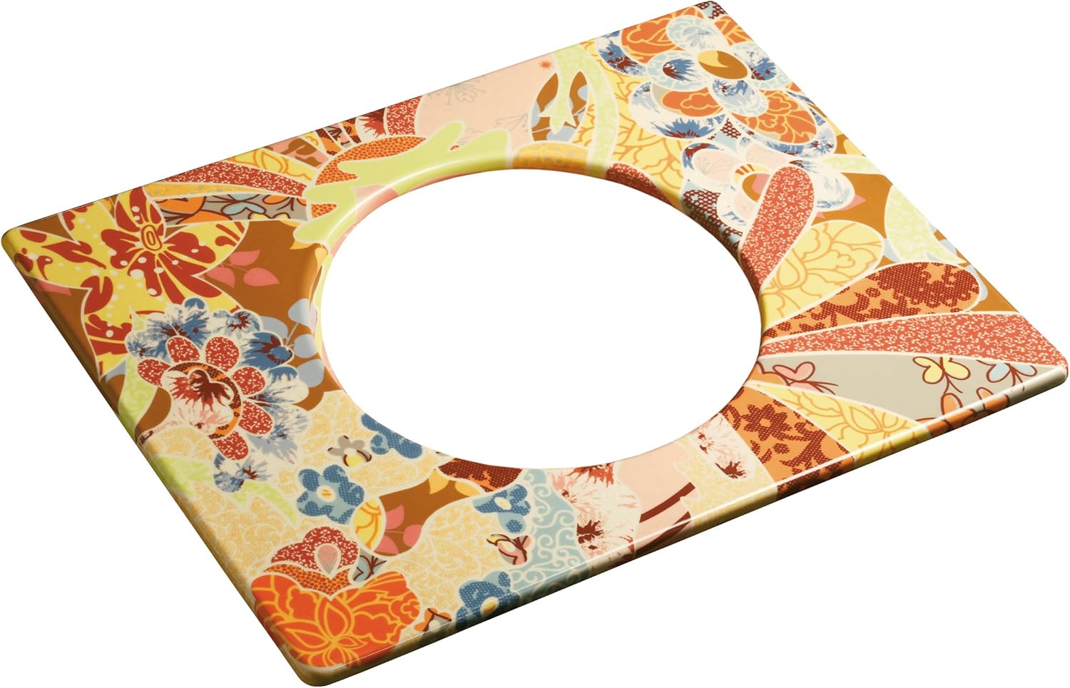 Kohler K-14028-HA Ipanema design on vitreous countertop with right-hand ...