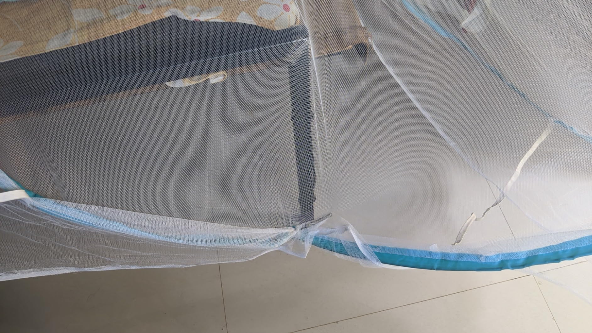 CNT Mosquito Net for Double Bed | Foldable Machardani for Bed Mosquito ...