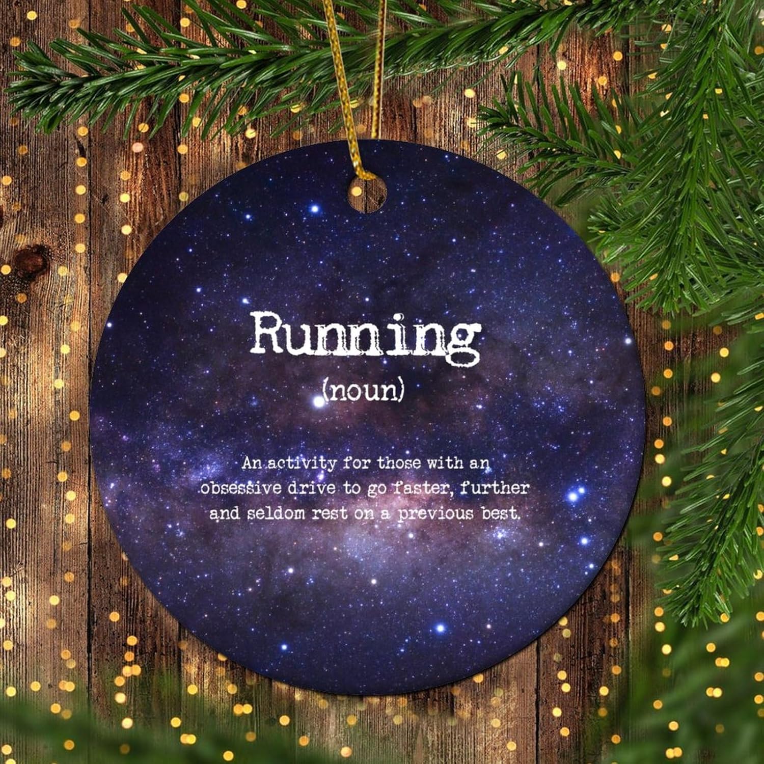 Amazon.com: LITTLEGROVE SEEDS Running Christmas Ornaments 2023 Running ...
