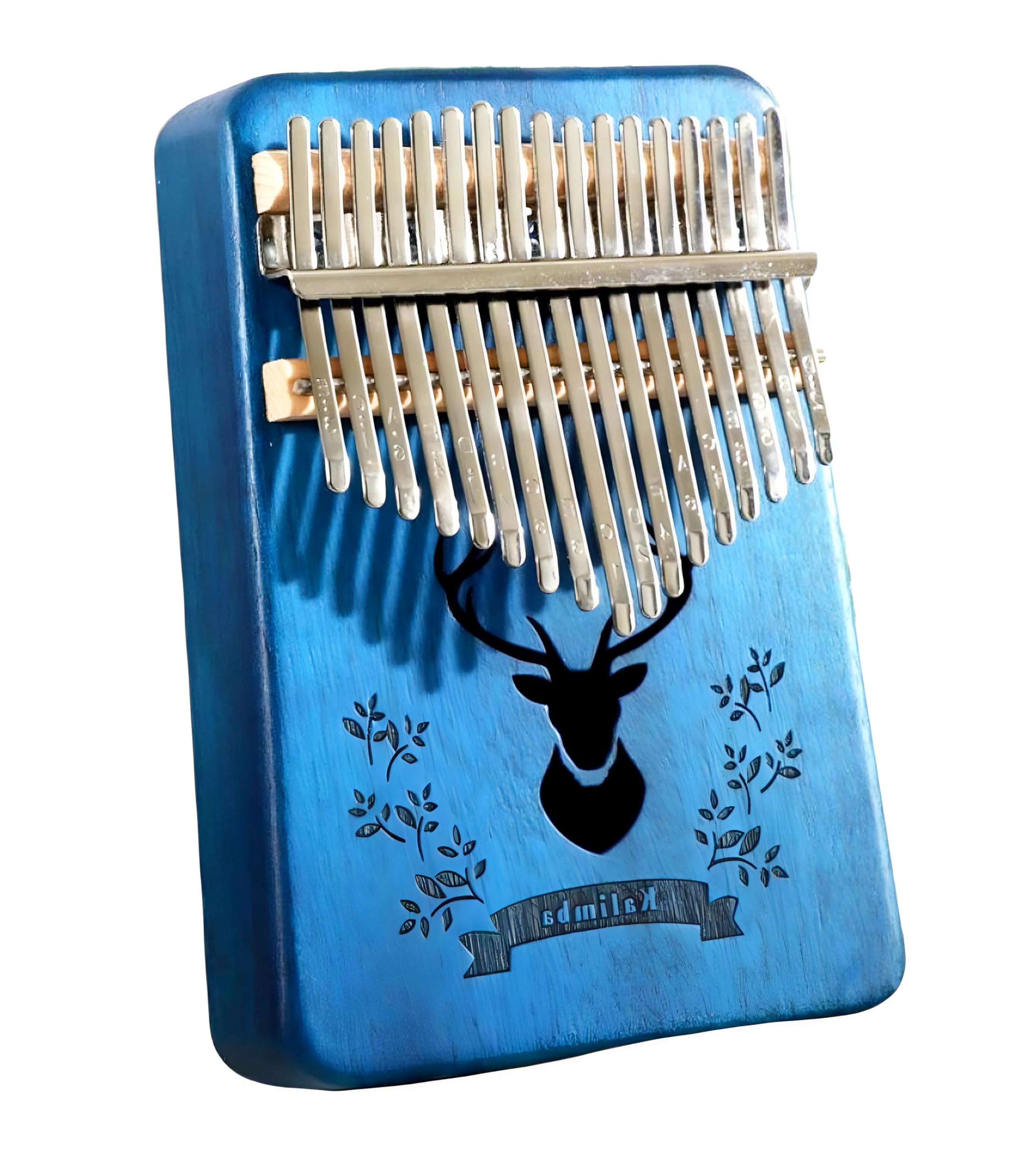ARISTOVA Wooden Kalimba 17 Keys Thumb Piano With Tuning Hammer and ...