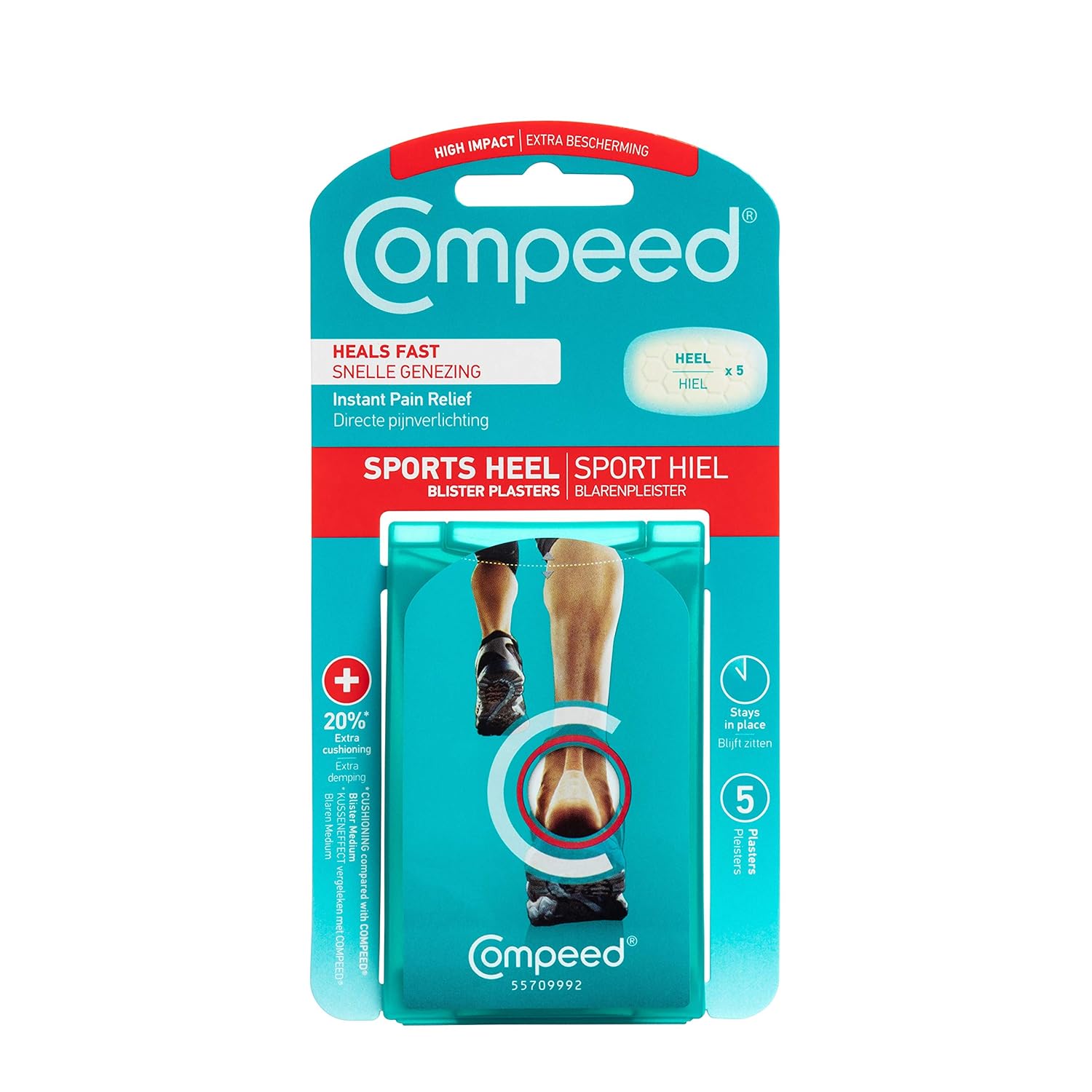 Compeed Extreme Blister Bandage For Foot Rubbing Protection Breathable ...