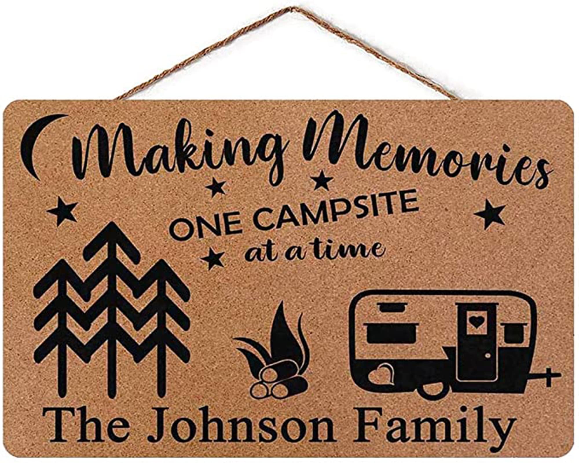 Camping Signs Personalized