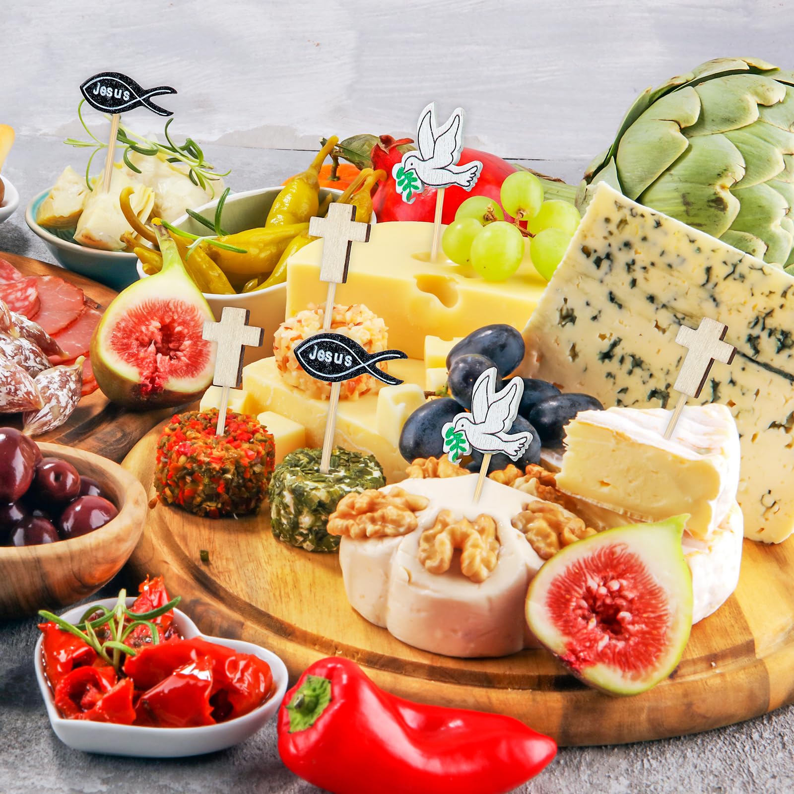 Snapklik.com : 100 Pcs First Holy Communion Cocktail Picks 4.7 Inch ...