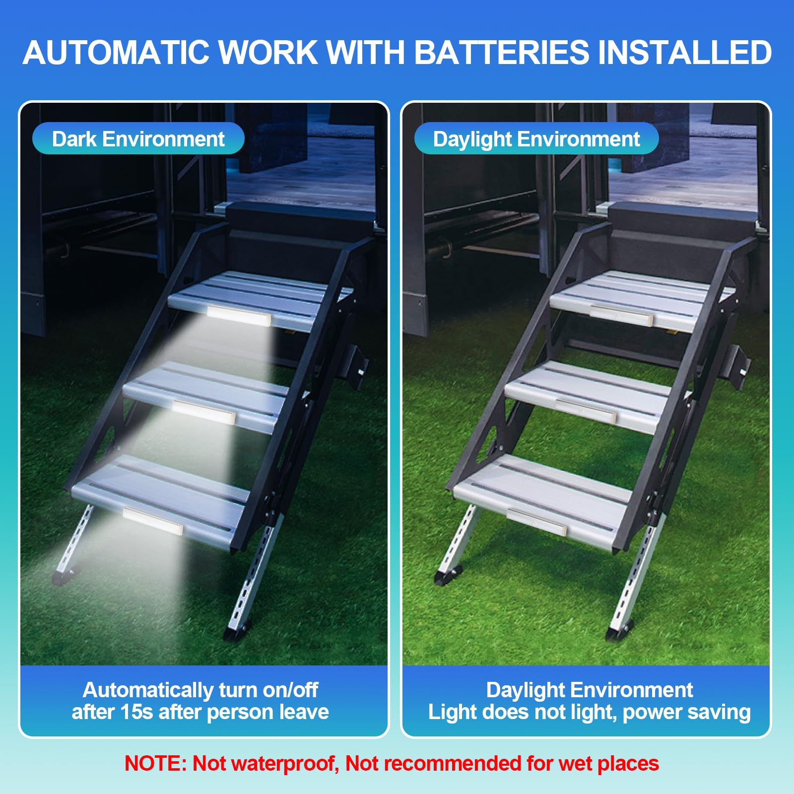 Snapklik.com : EJYTRVT RV Step Lights, Motion Activated Sensor Light ...