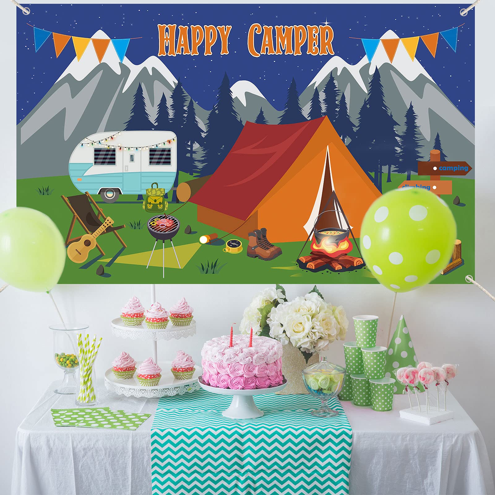 Camping Birthday Party Tents