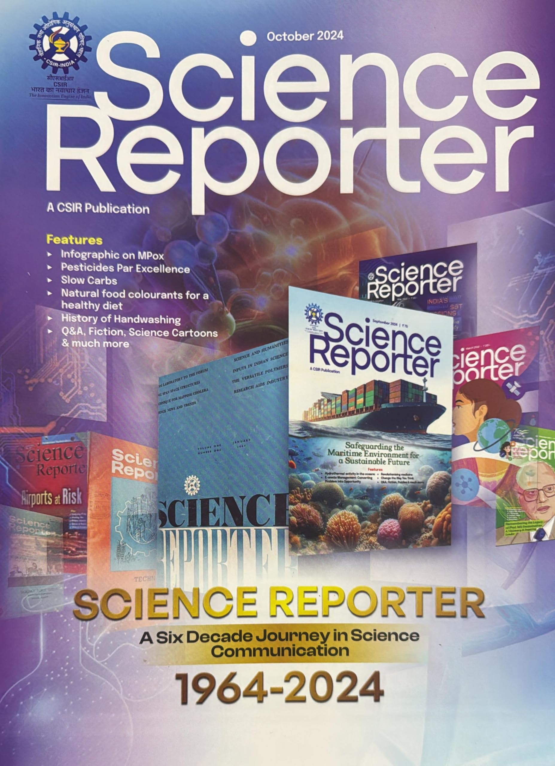 Buy Science Reporter Magazine, October 2024 Edition Book Online at Low ...