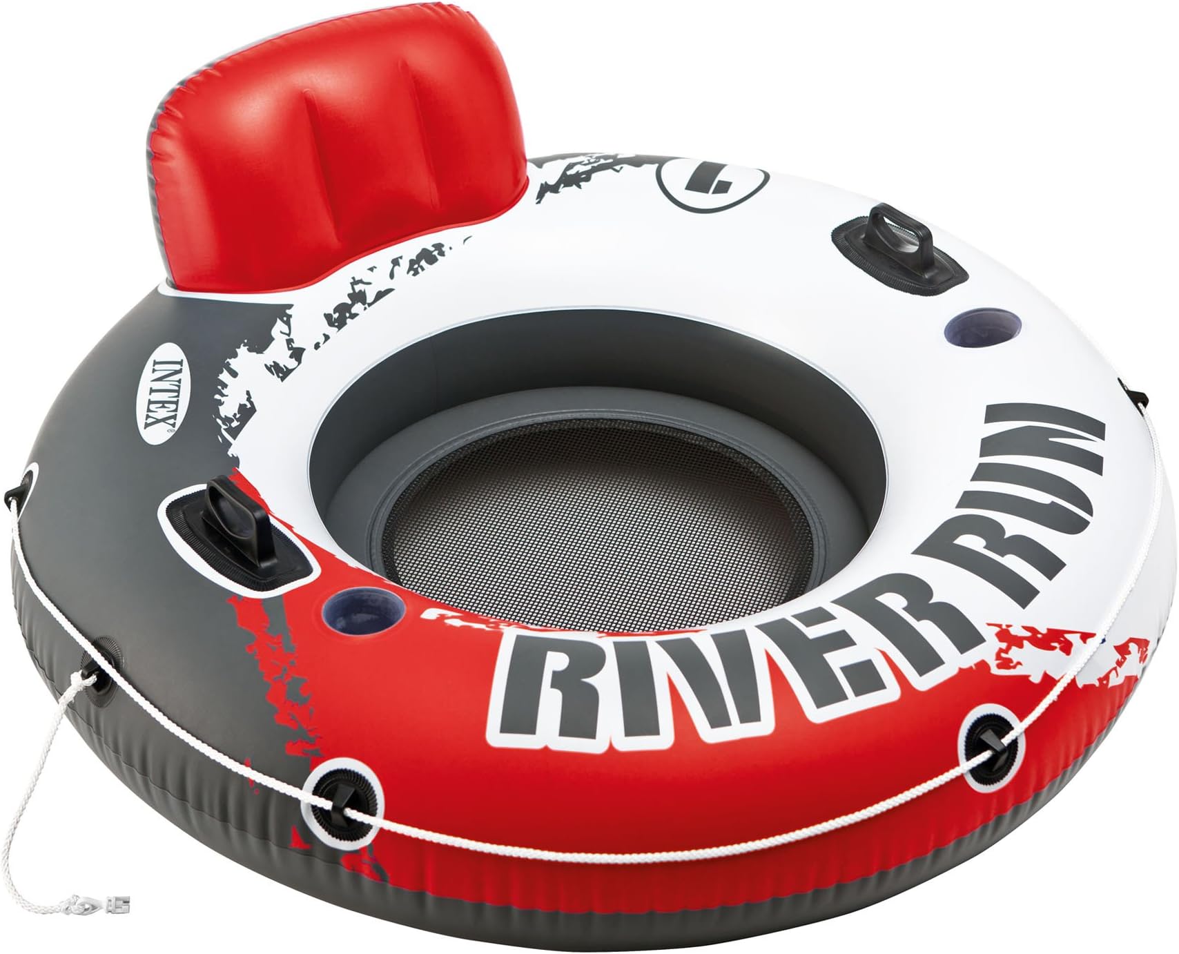 Amazon.com: Intex River Run Inflatable Floating Water Tube Lake Pool ...