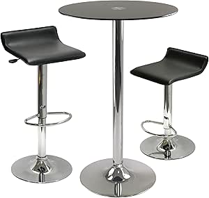 Amazon.com: Rossi Pub Table Set : Home & Kitchen