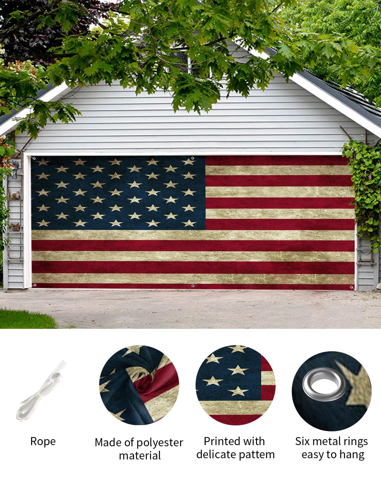 Us Flag Design Garage Floor American Flag Store | 100% Made In America