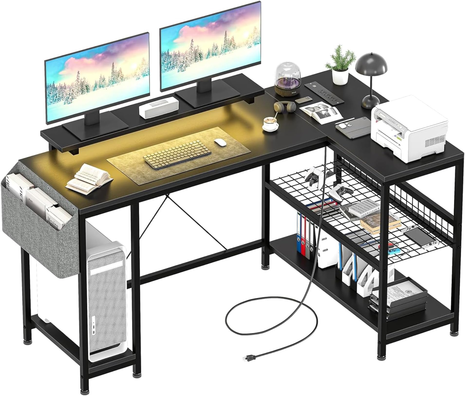 Begônia Home & Deco Escritorio Gamer - Escritorio para Computadora ...