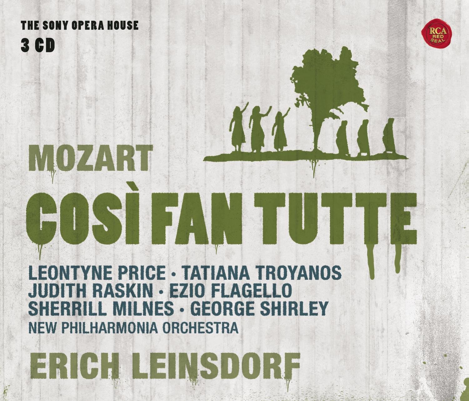 Mozart, Erich Leinsdorf, Leontyne Price, Tatiana Troyanos, Judith ...