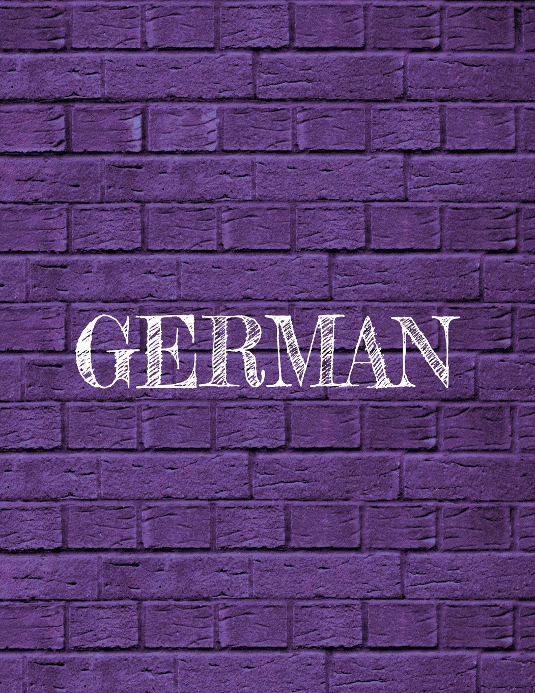 Amazon.com: 1 Subject Notebook - German: 8.5 x 11 Composition Notebook ...