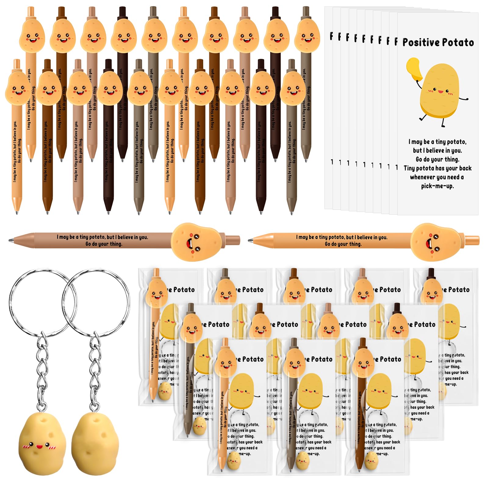 Snapklik.com : 20 Set Motivational Potato Appreciation Gifts Bulk ...