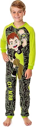Amazon.com: INTIMO Ben 10 Boys' Cartoon Omnitrix Character Union Suit ...
