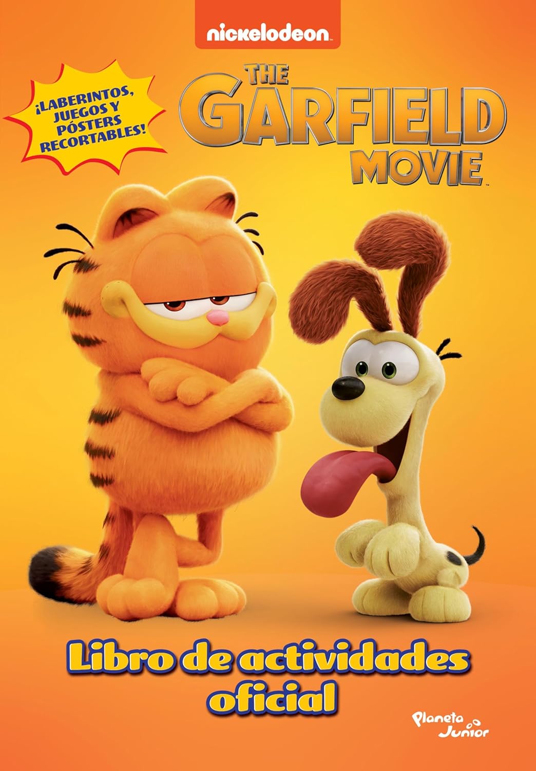 Garfield. La película. Libro de actividades : Nickelodeon: Amazon.com ...