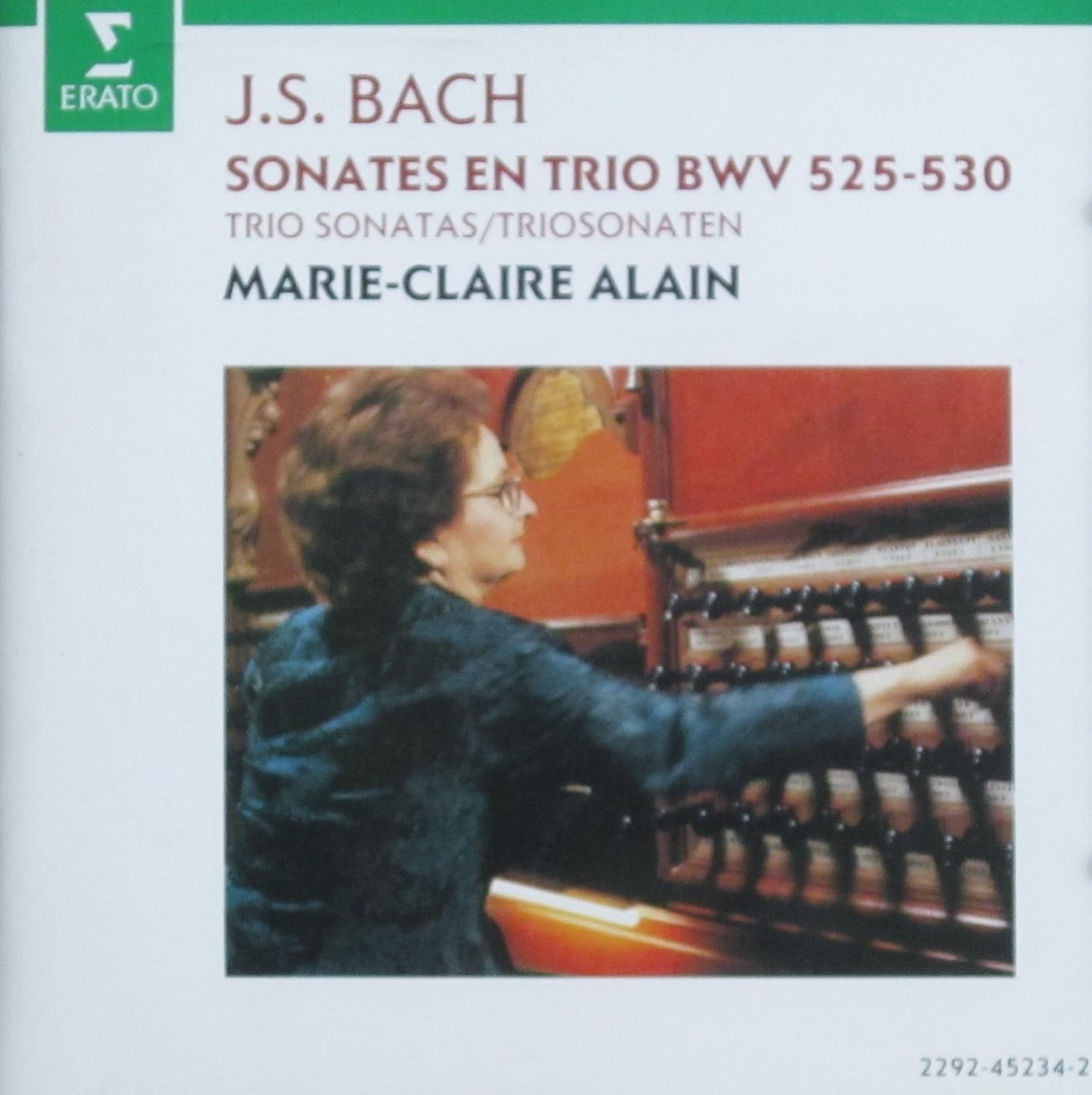 Bach: Sonates en Trio BWV 525-530 - Marie-Claire Alain, Marie-Claire ...