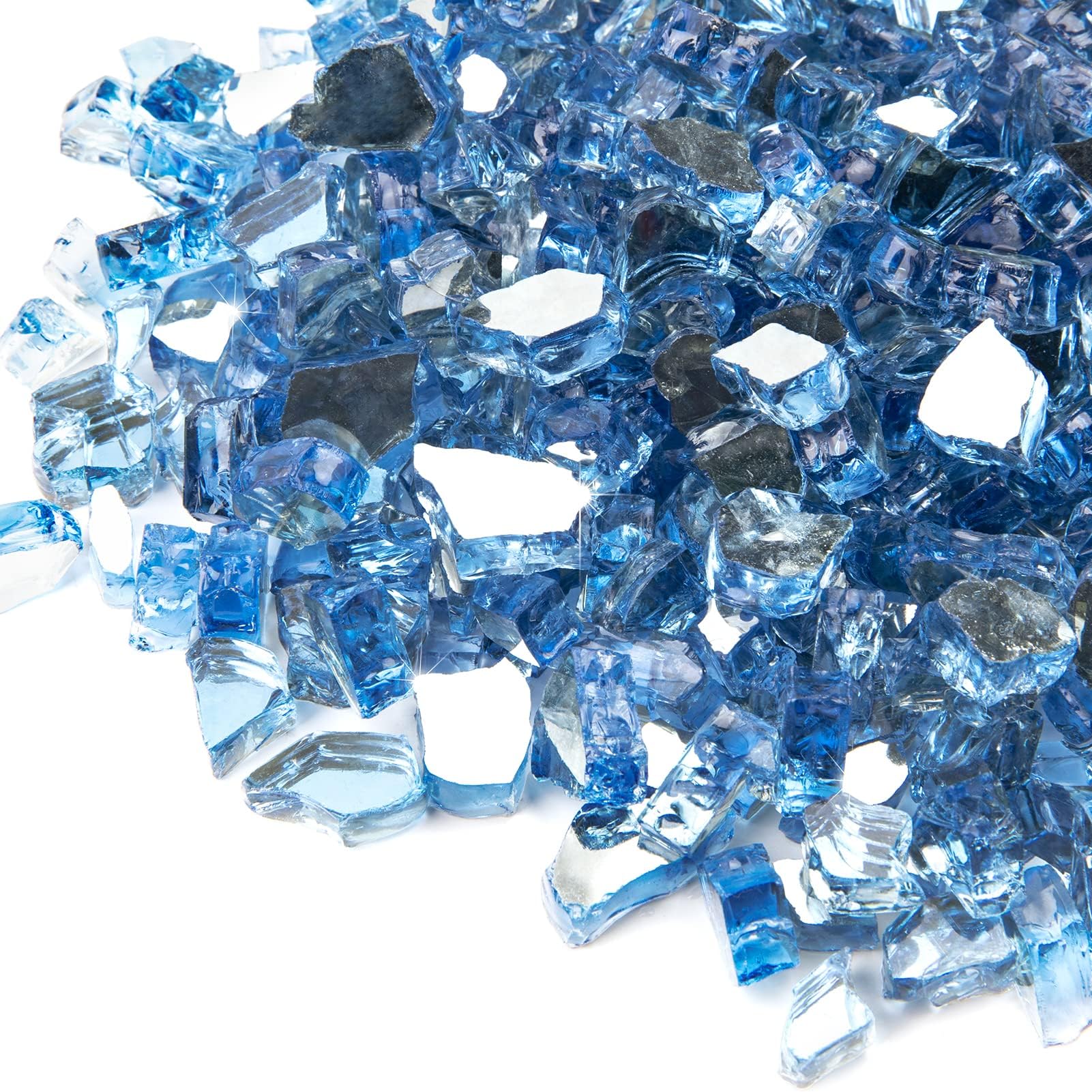 Amazon.com: GASPRO 55 lbs Fire Glass for Propane Fire Pit, 1/2-Inch ...