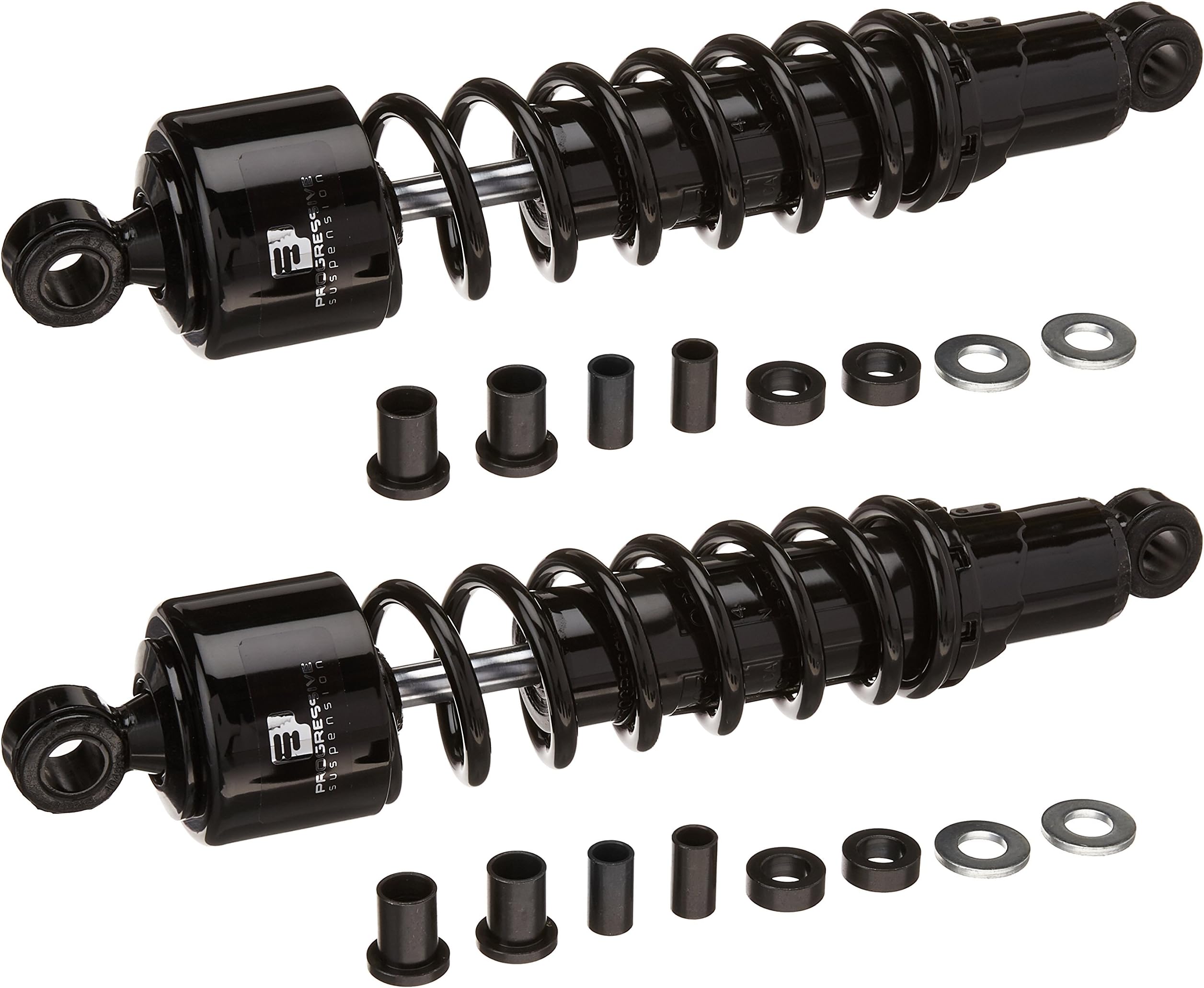 Amazon.com: Progressive Suspension 412-4066B Black Anodized Finish 11.5 ...