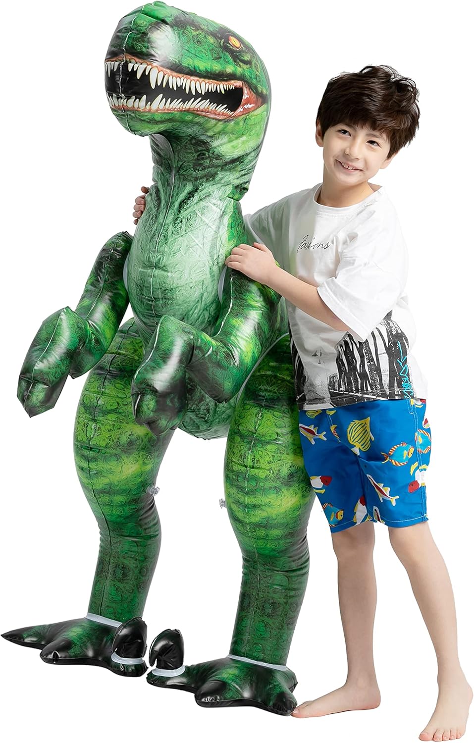 JOYIN Juguete inflable de dinosaurio de 60 pulgadas, juguete gigante de ...