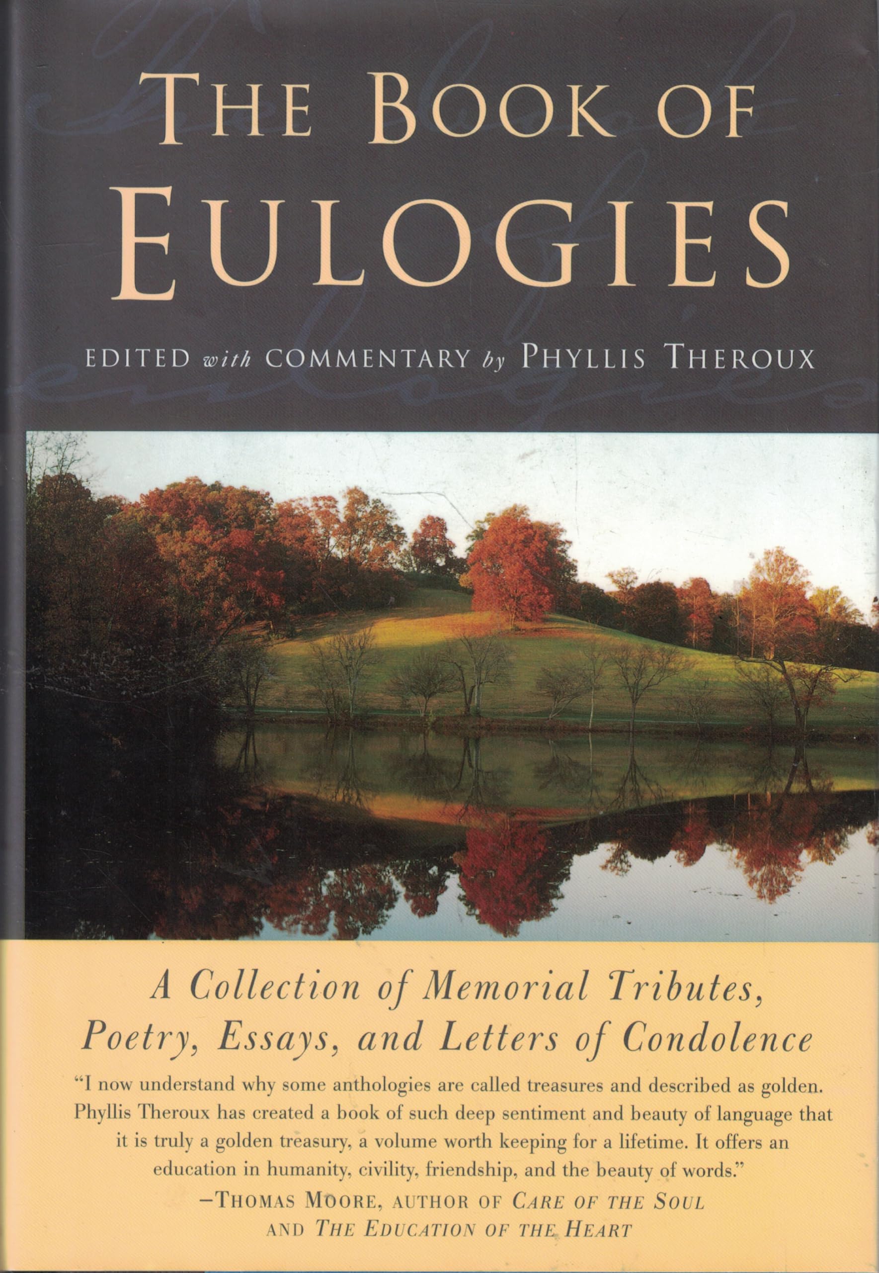 The Book Of Eulogies: Theroux, Phyllis, Theroux, Phyllis: 9780684822518 ...