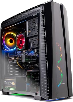 Amazon.com: SKYTECH GAMING Shadow II Computer PC Desktop â€“ Ryzen 7 ...