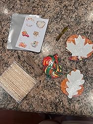 Amazon.com: Winlyn 48 Sets Colorful Magic Color Scratch Fall Ornaments ...