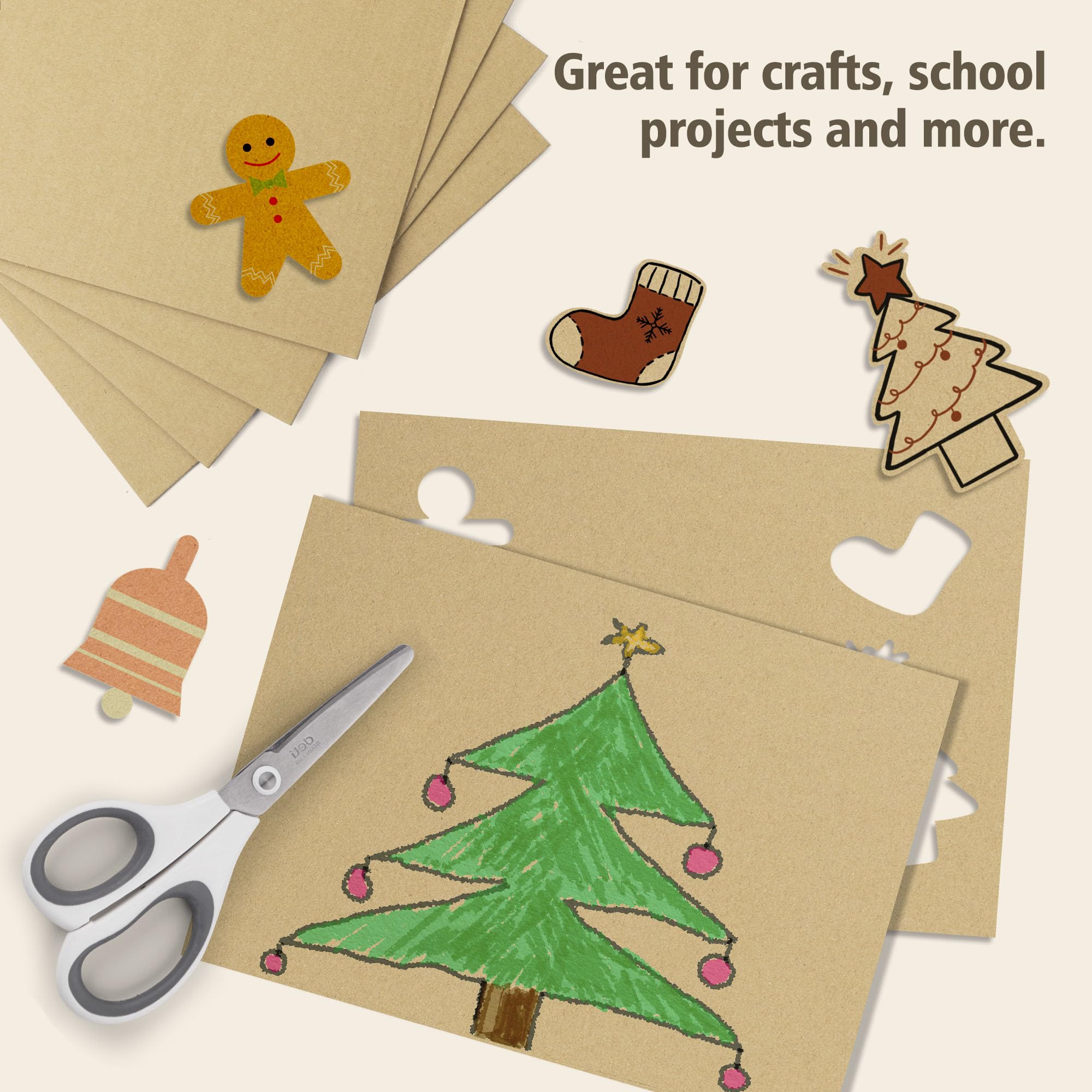 Snapklik.com : Golden State Art, 25 Pack 9x12 Corrugated Cardboard ...