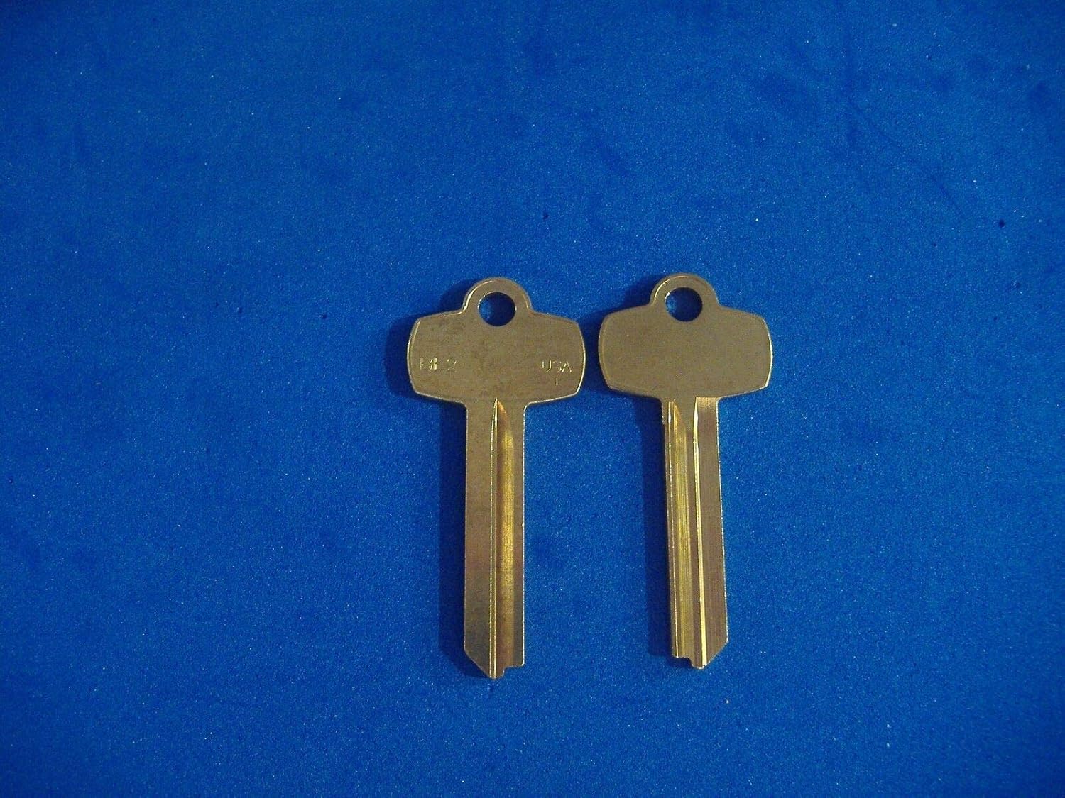 Ten Locksmith BE2 Key Blanks FITS Best Solid Brass Made in USA FITS A ...