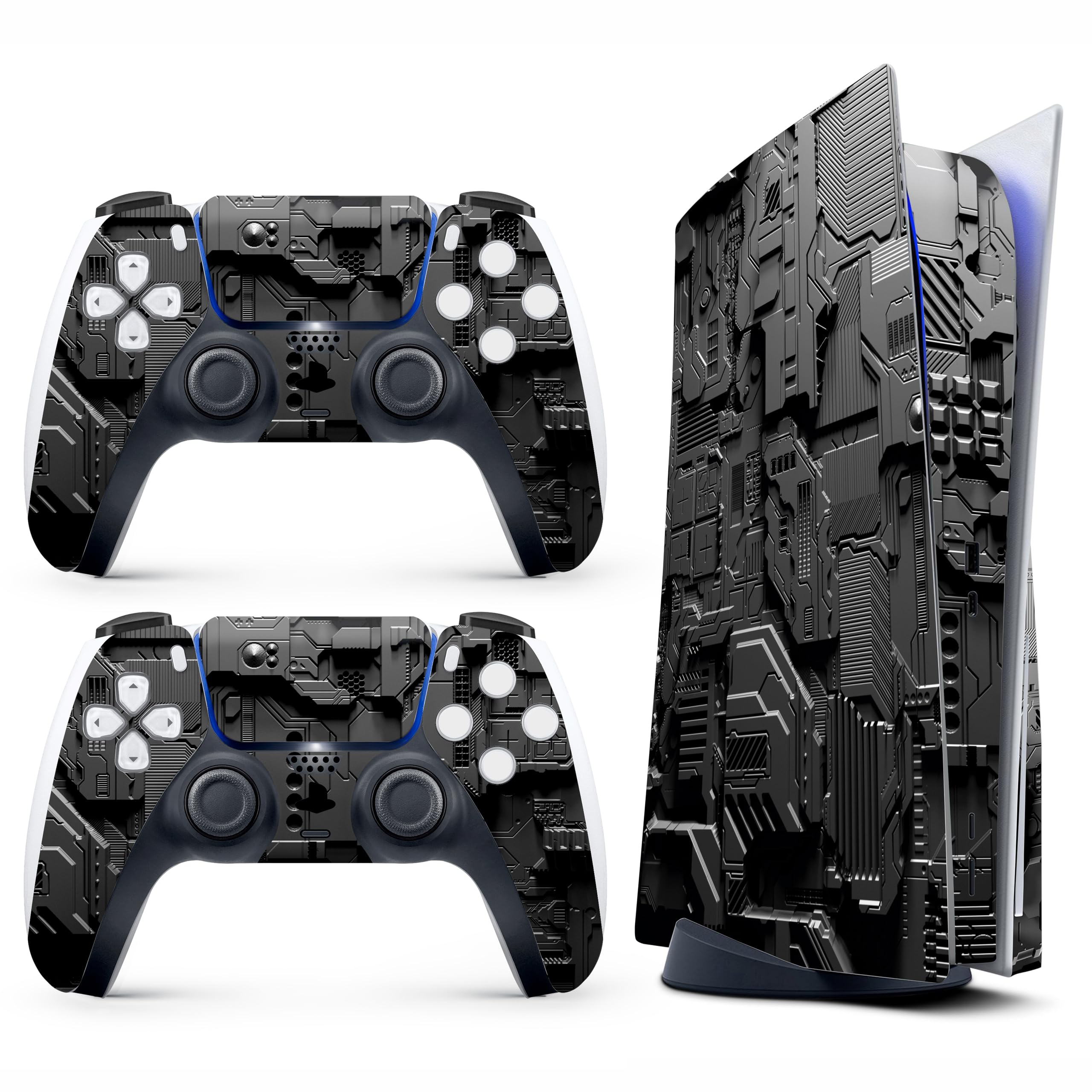Snapklik.com : Skin Sticker For Game Console 5 Cover - Cyber Armor ...