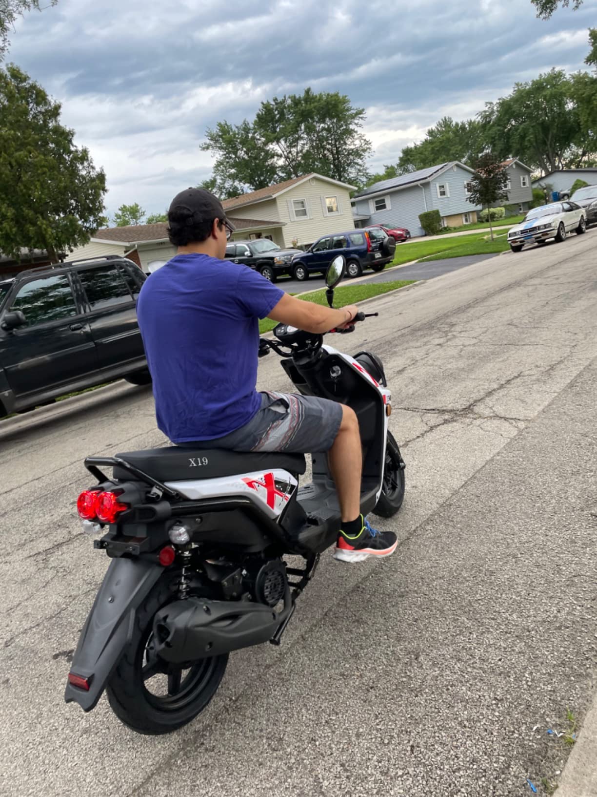 $59/mo - Finance X-PRO X19 150cc Moped Scooter Street Scooter Gas Moped ...