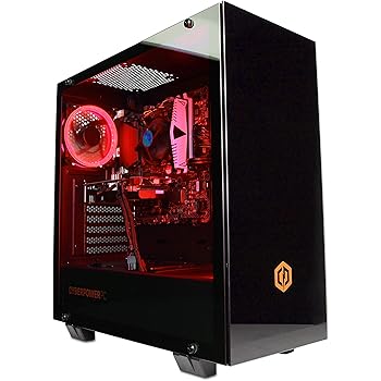 CyberpowerPC Wyvern Gaming PC - AMD Ryzen 5 2600, Nvidia GTX 1650 4GB ...