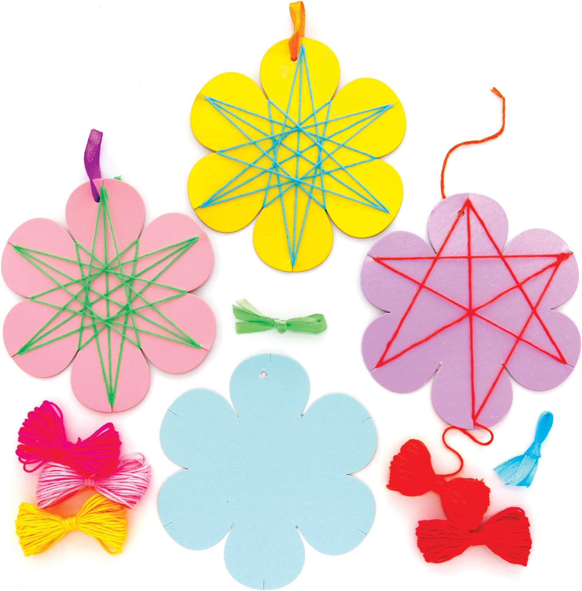 Baker Ross AR516 Rainbow Fish Kits (Pack of 6) -Arts and Crafts Kids ...