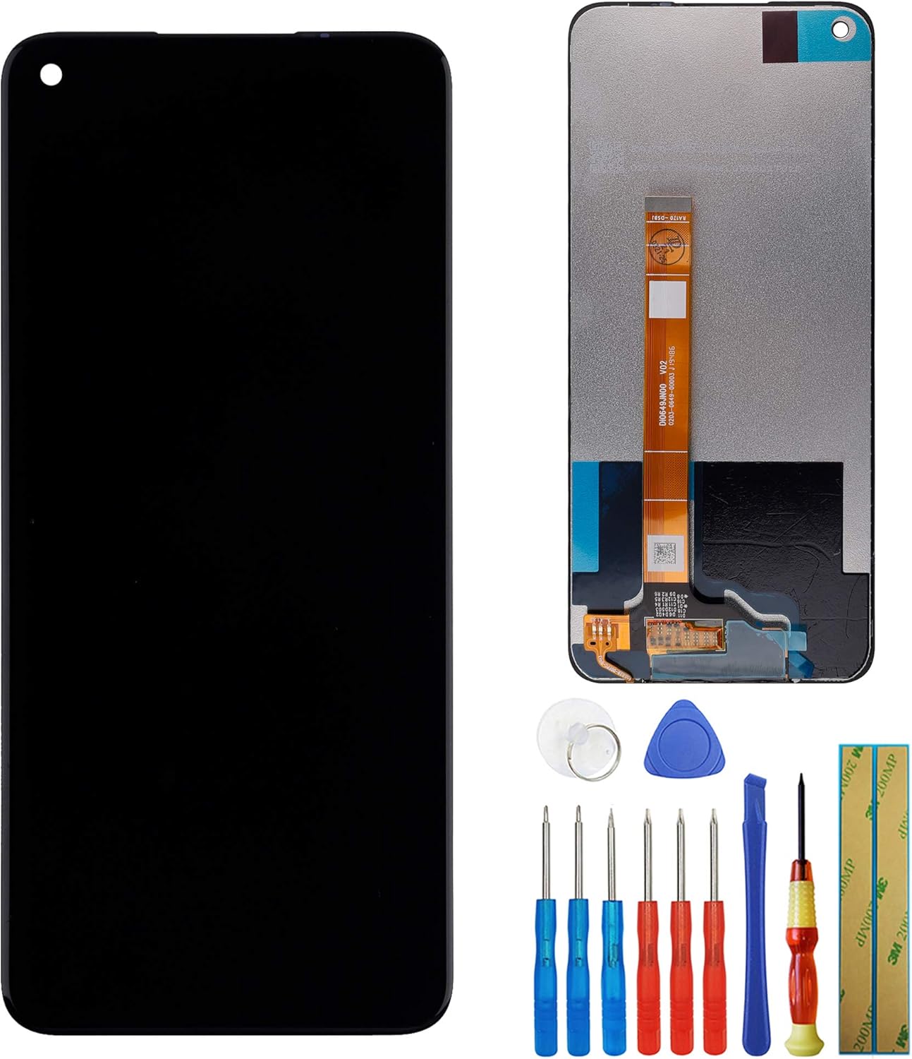 Amazon.com: E-yiiviil LCD Display Compatible with Realme 7 4G Realme 6 ...