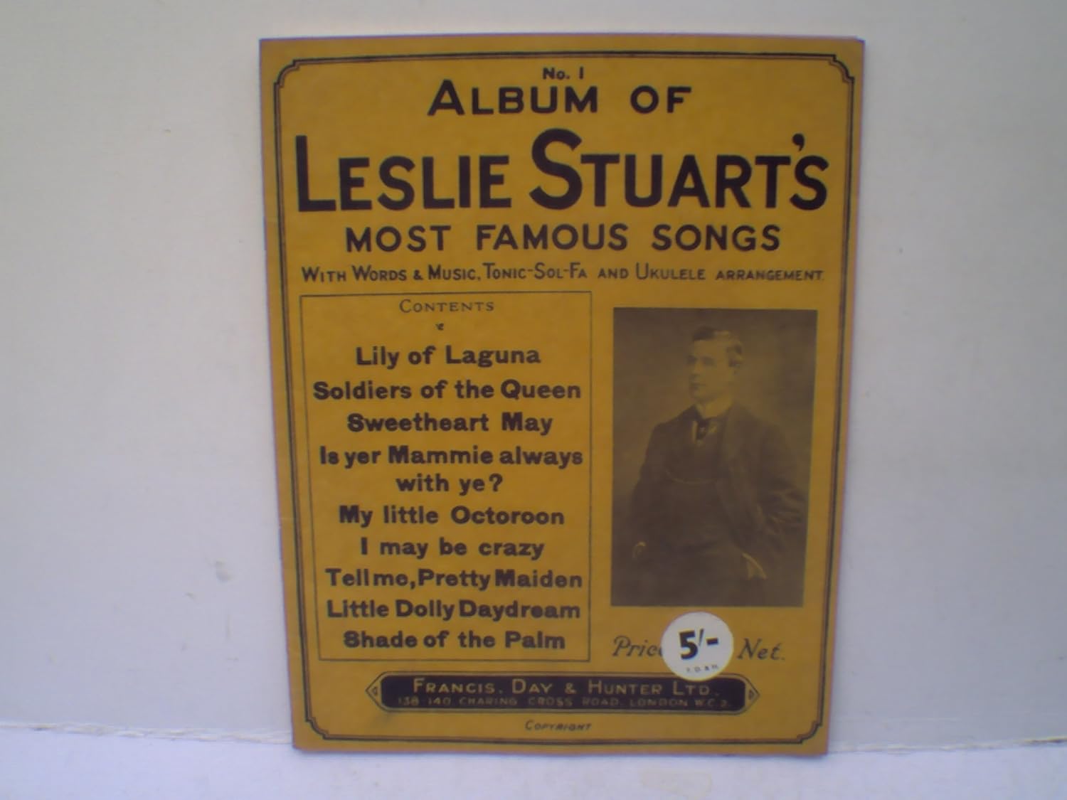 Stuart, Leslie - Album (2nd Album) of Leslie Stuart's most famous Songs ...
