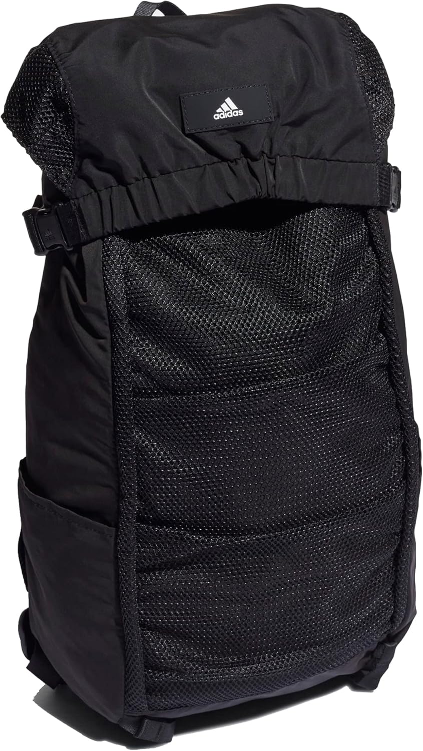 Amazon.com: adidas Training Yoga Gear Backpack, Black/Wonder Mauve ...