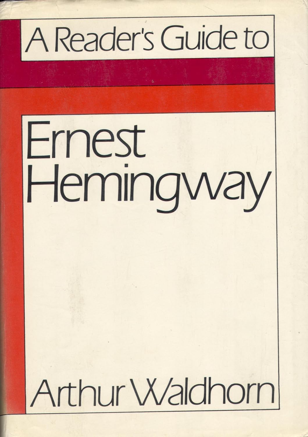 Amazon.com: A Reader's Guide to Ernest Hemingway: 9780374242992 ...