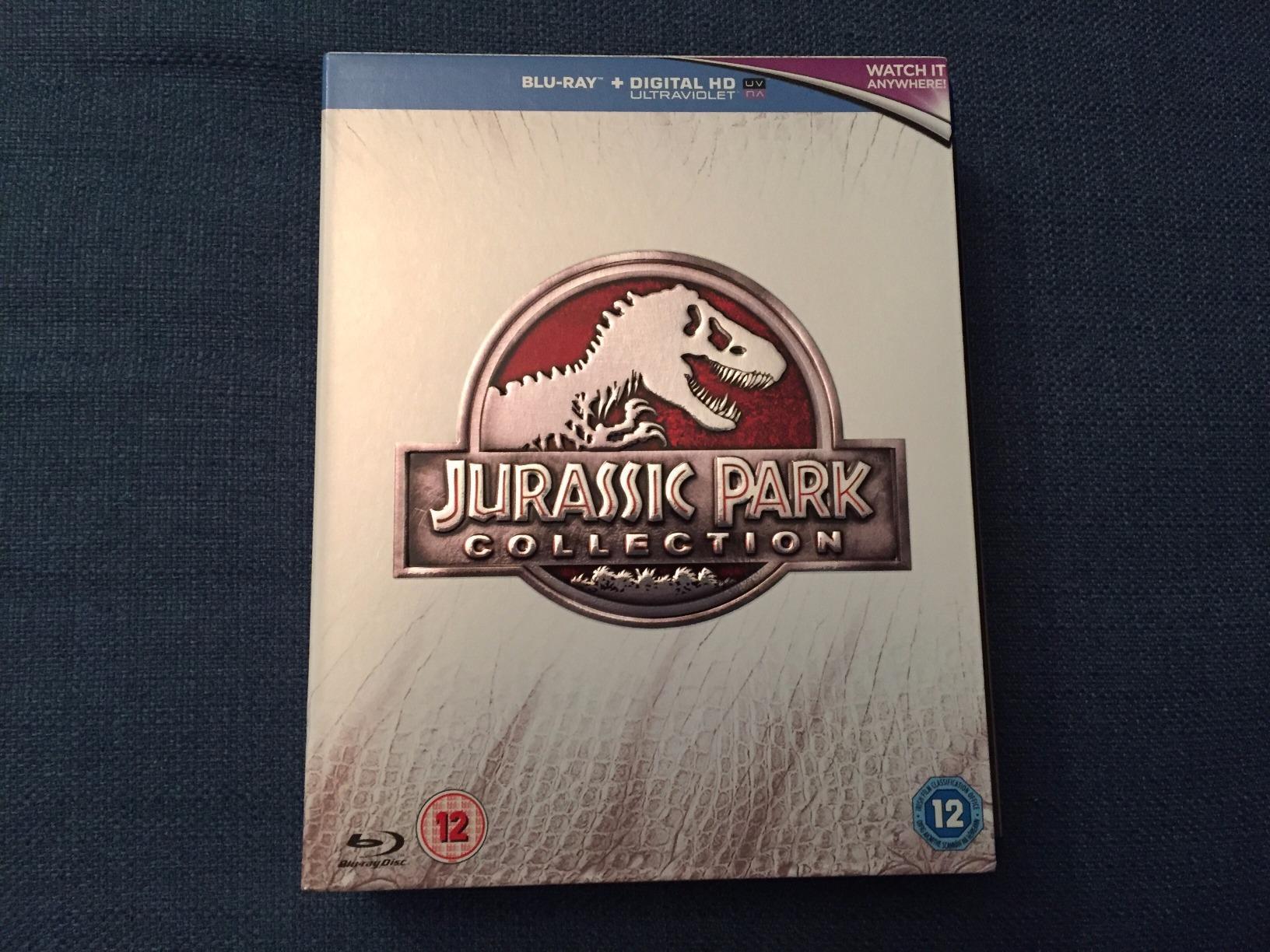 Jurassic Park Collection [Blu-ray] [Region Free]: Amazon.co.uk: Richard ...