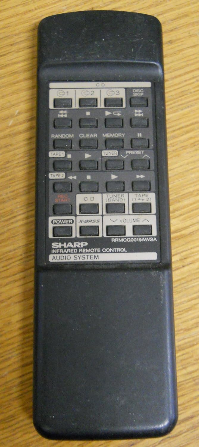 Amazon.com: Sharp Audio System Remote Control : Electronics