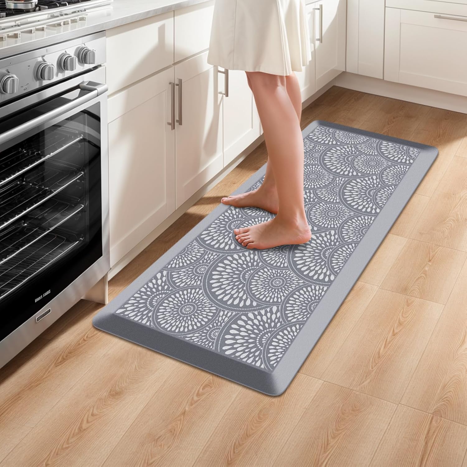 Amazon.com: Mattitude 4/5 Inch Kitchen Mat, 17.3x39in Heavy Duty ...