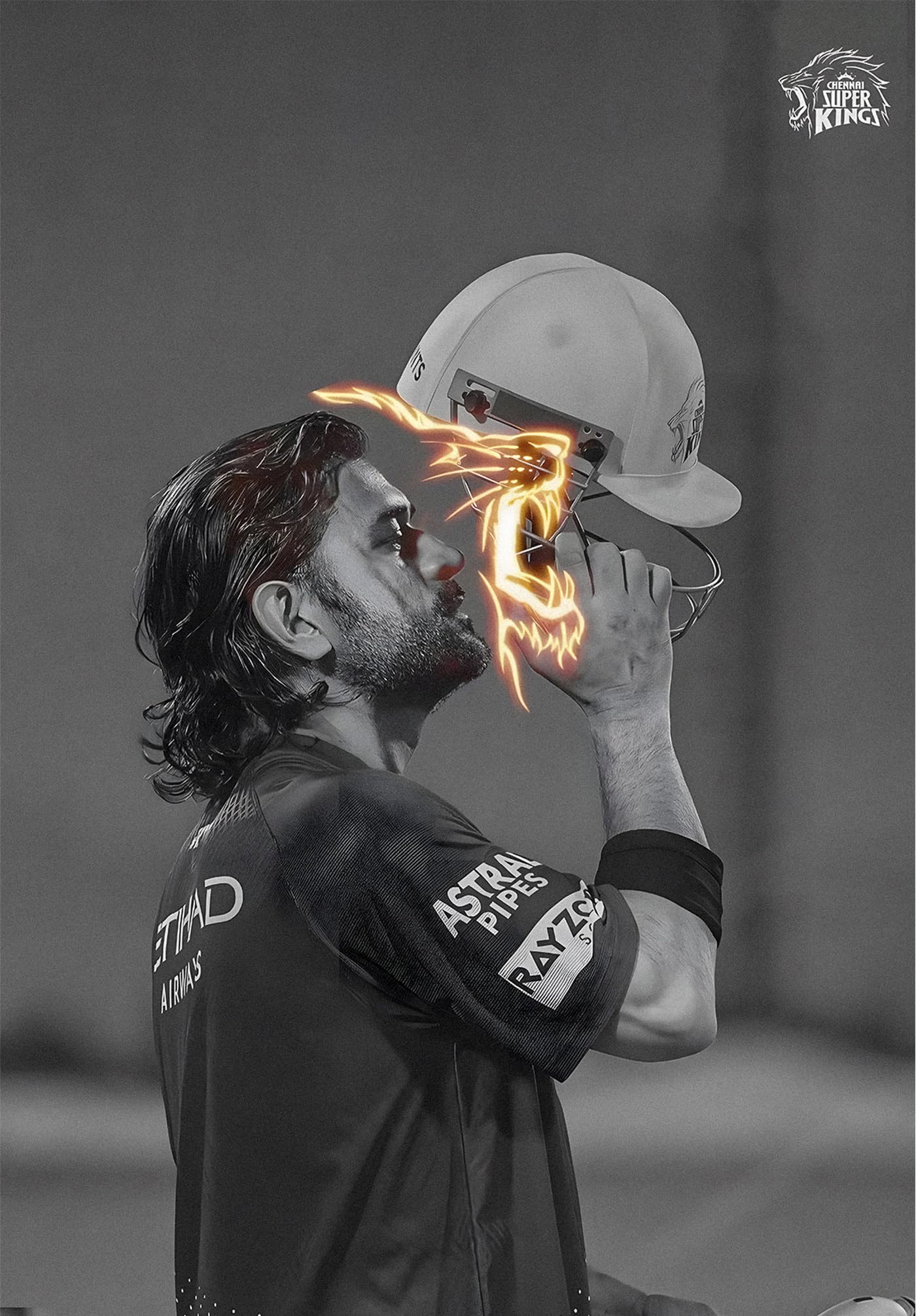 MS Dhoni Sticker - Dhoni Sticker Wall - Dhoni Stickers for Wall - CSK ...