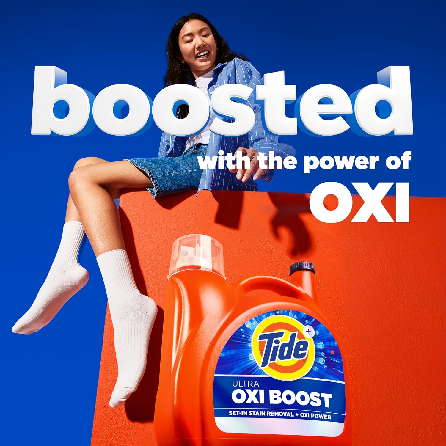 Detergente Líquido Tide Ultra Oxi Boost 4,39 L, 105 Lavagens e Poder ...