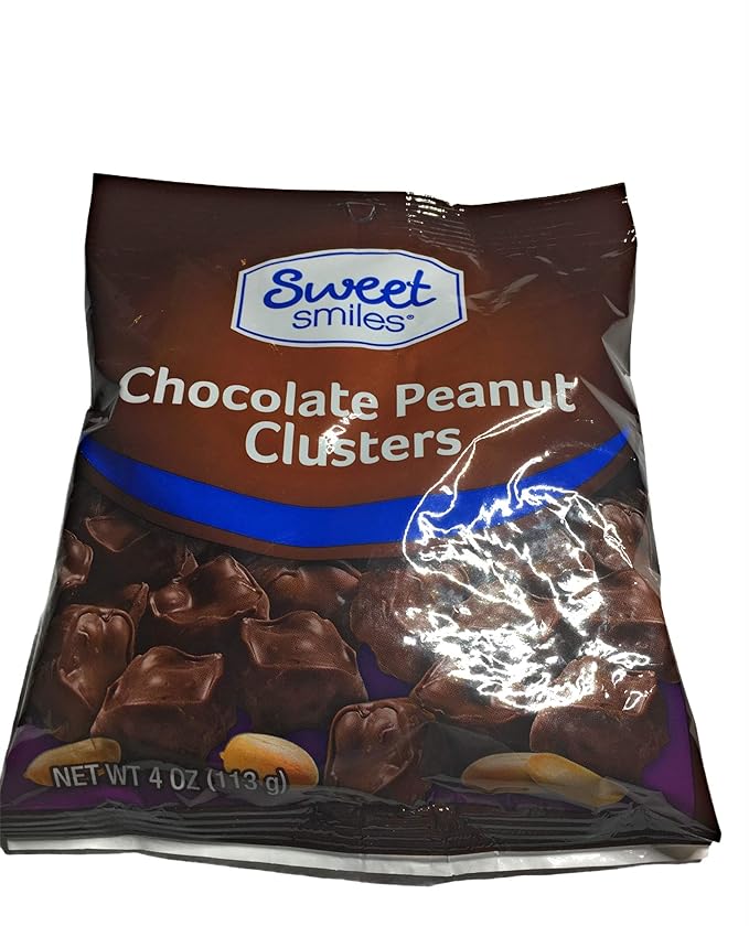 Amazon.com: (1) 4 oz Snack Size Bag Sweet Smiles Milk Chocolate Covered ...