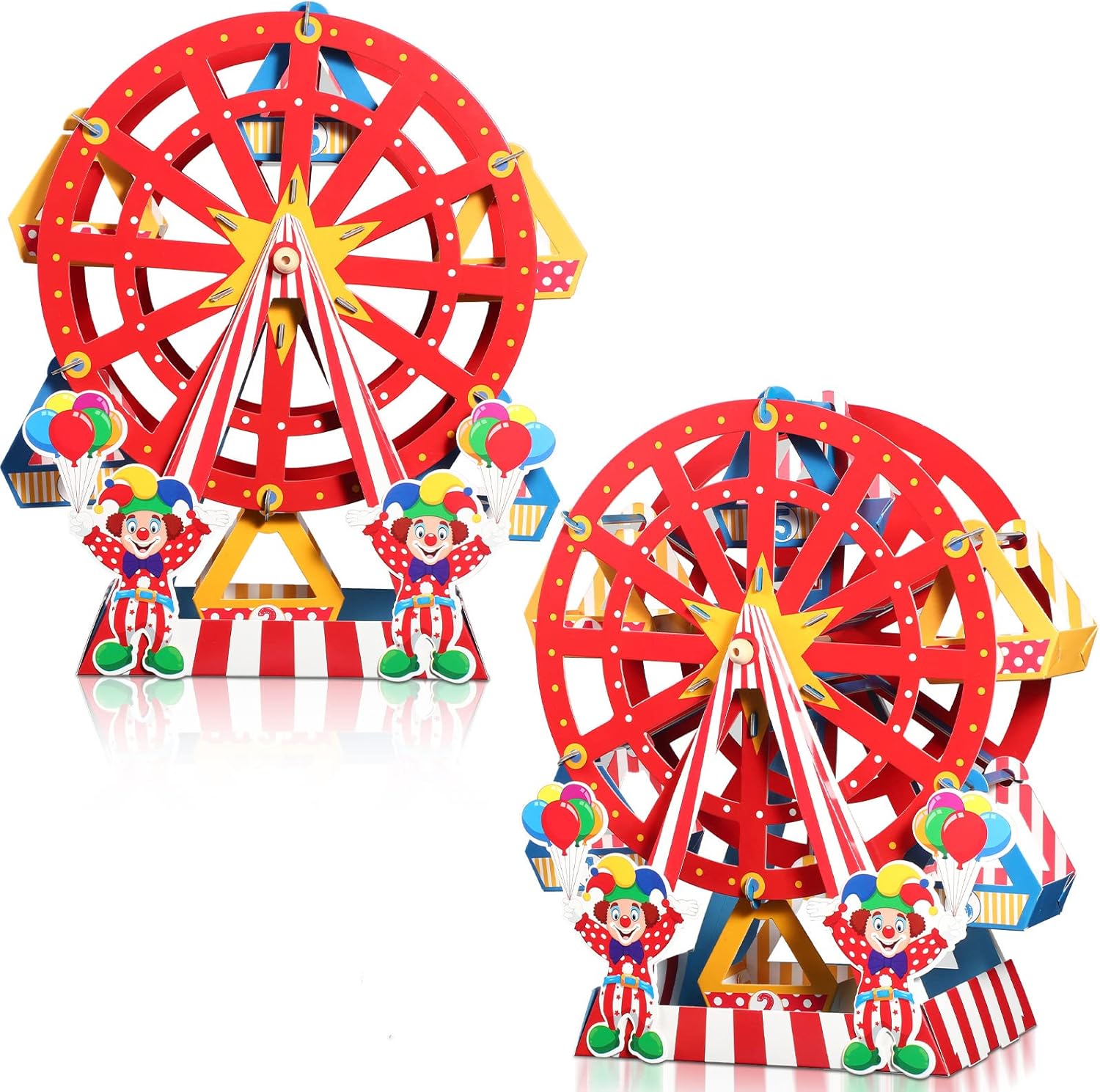 2 Pieces Carnival Ferris Wheel Centerpiece Carnival Circus Themed ...