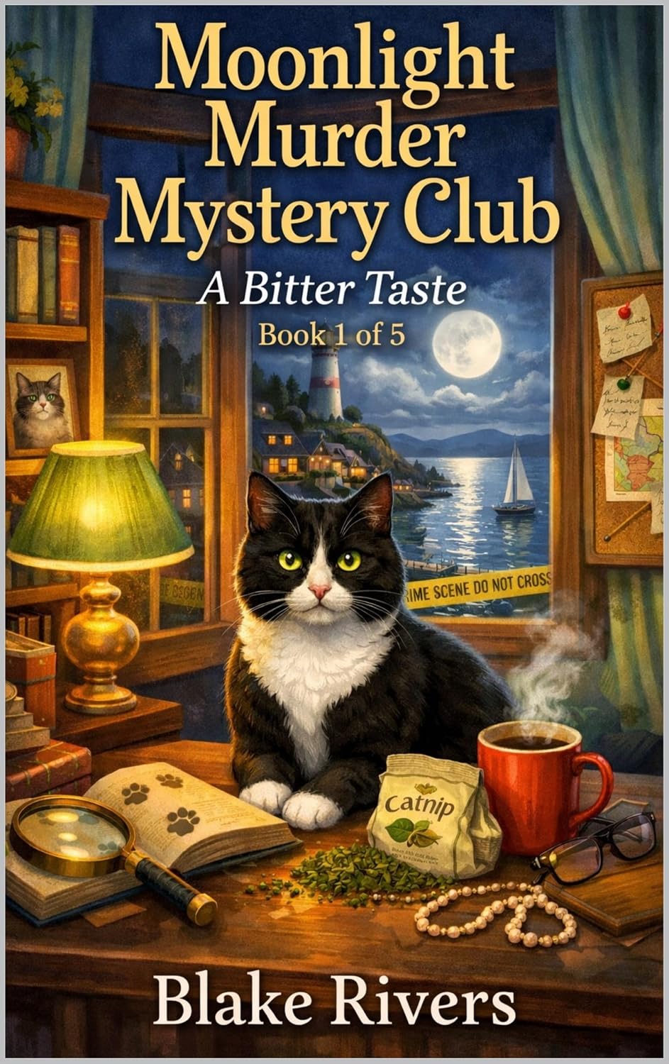 Moonlight Murder Mystery Club: A Bitter Taste (Book 1 of 5) - Kindle ...