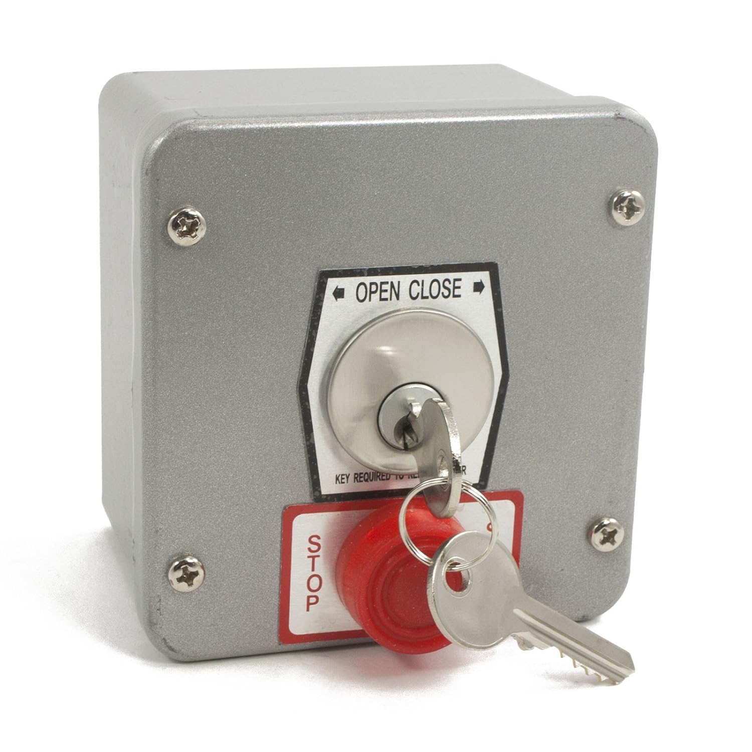 MMTC 1KXS Nema 4 Exterior Tamperproof Open-Close Key Switch With Stop ...