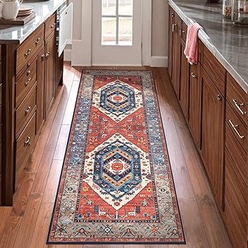 Amazon.com: SERISSA Boho Washable Runner Rug, 2x5 Rug Runner Non-Slip ...