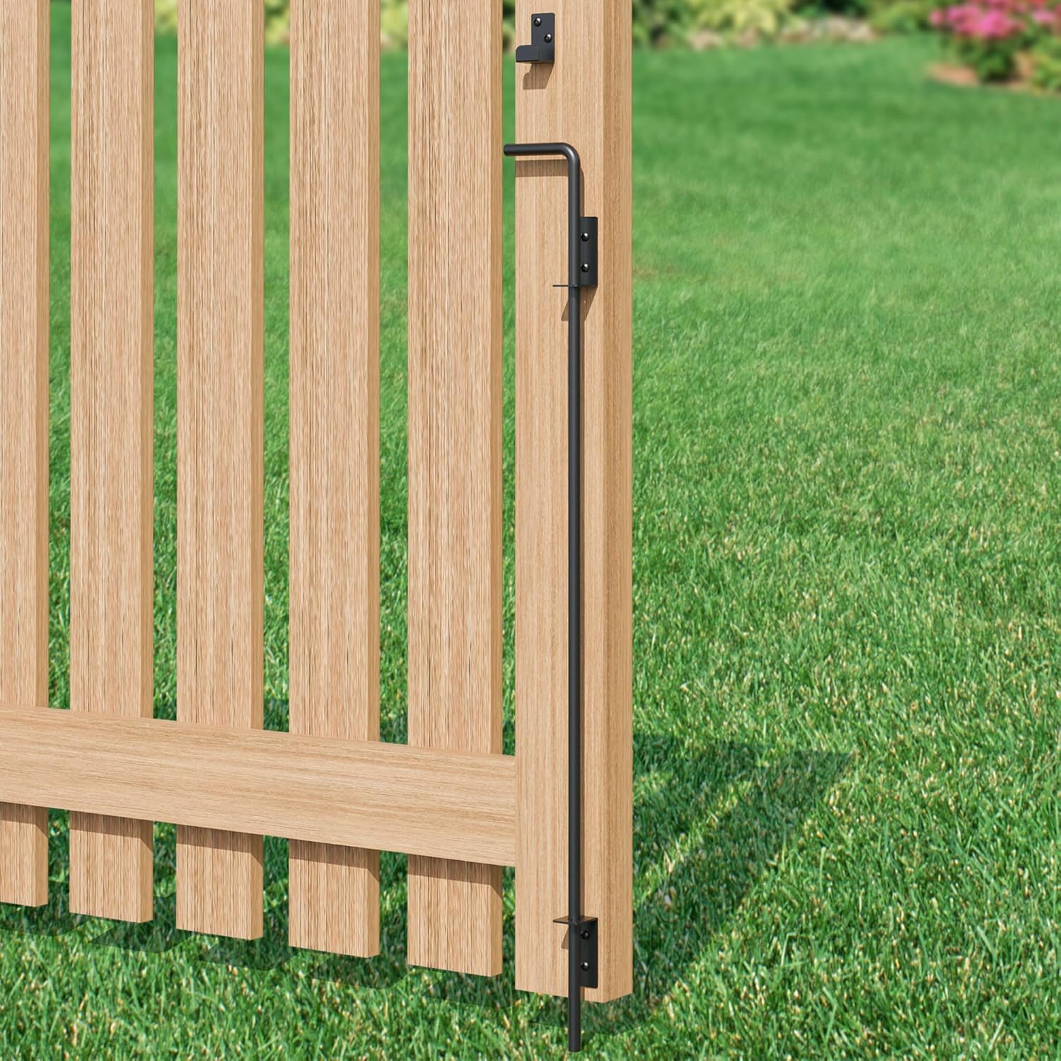 TIBEGOLD 36" Heavy Duty Cane Bolt Gate Drop Rod, Extra Thick Gate ...