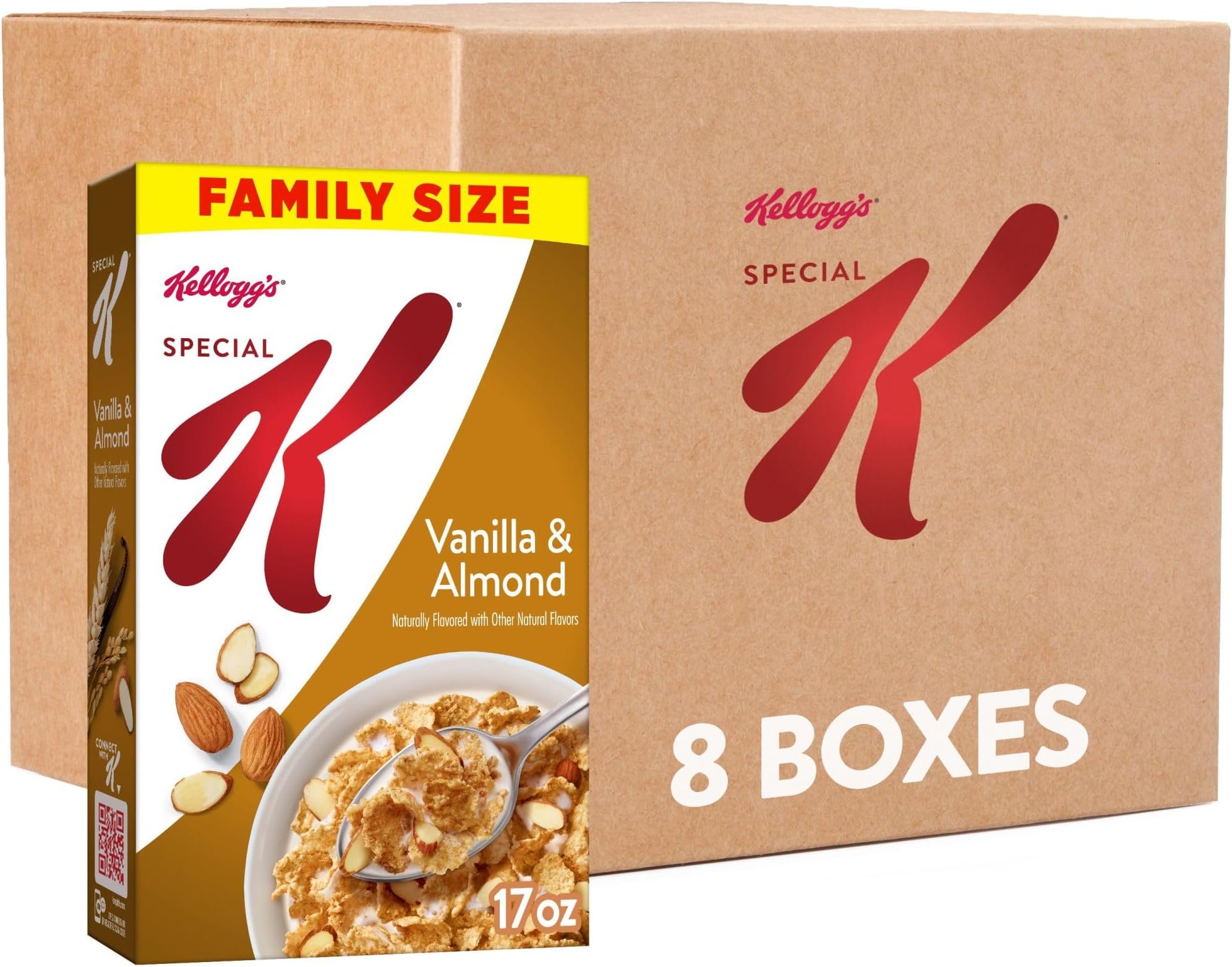 Amazon.com: Kellogg's Special K Zero Breakfast Cereal, Keto Friendly ...