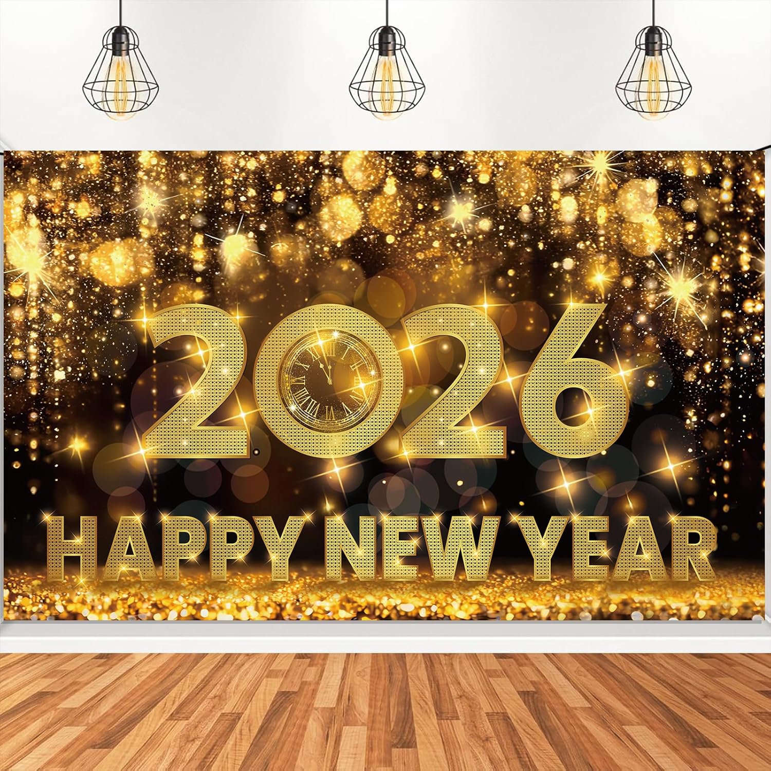 Amazon.com : Happy New Year Decorations 2026 | Large Happy New Year ...